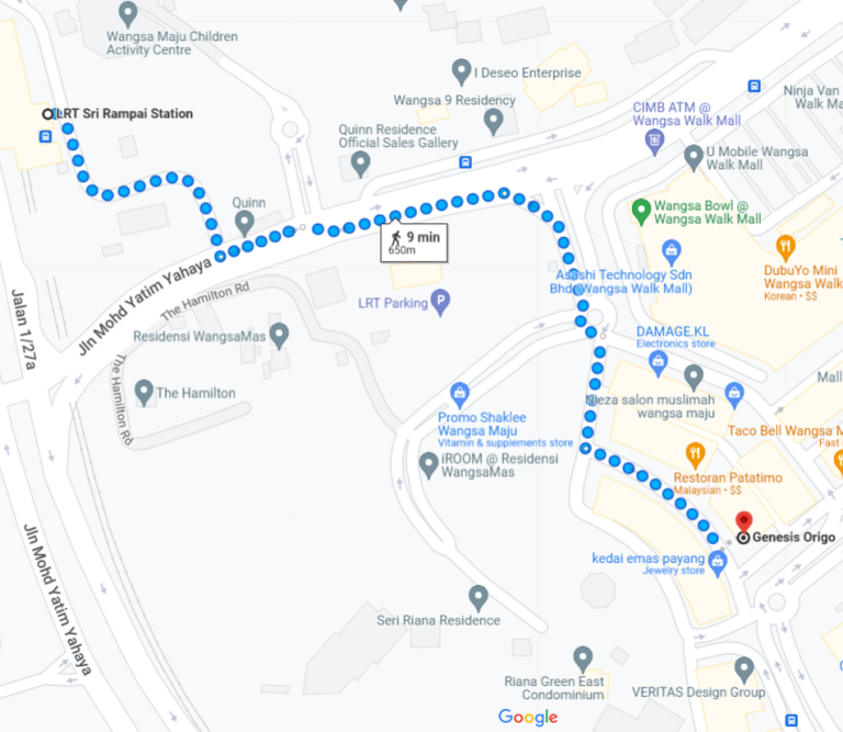 Genesis Origo Map | ACCA | LCCI | HRDC